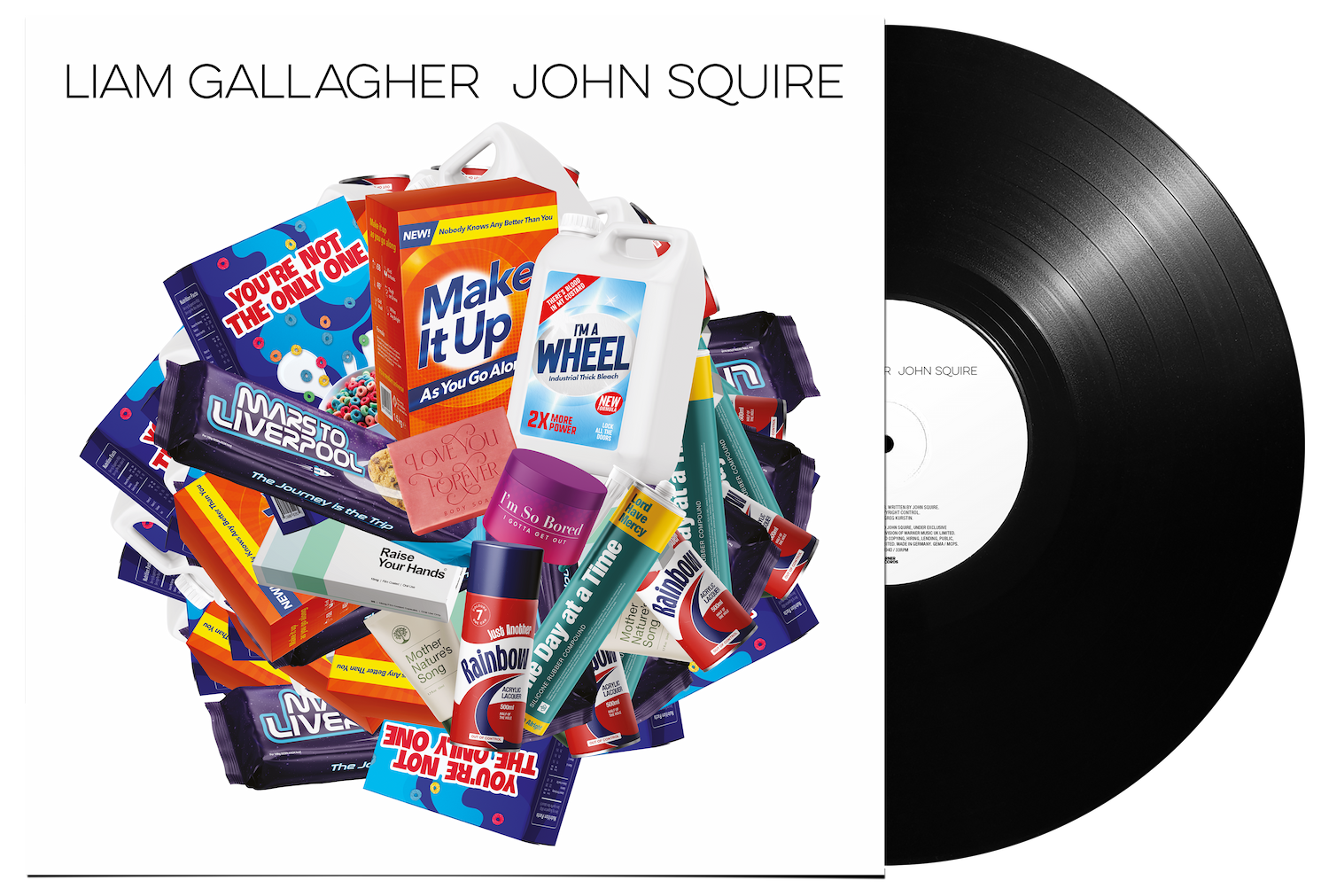 Liam Gallagher John Squire Standard Vinyl | Liam Gallagher John Squire